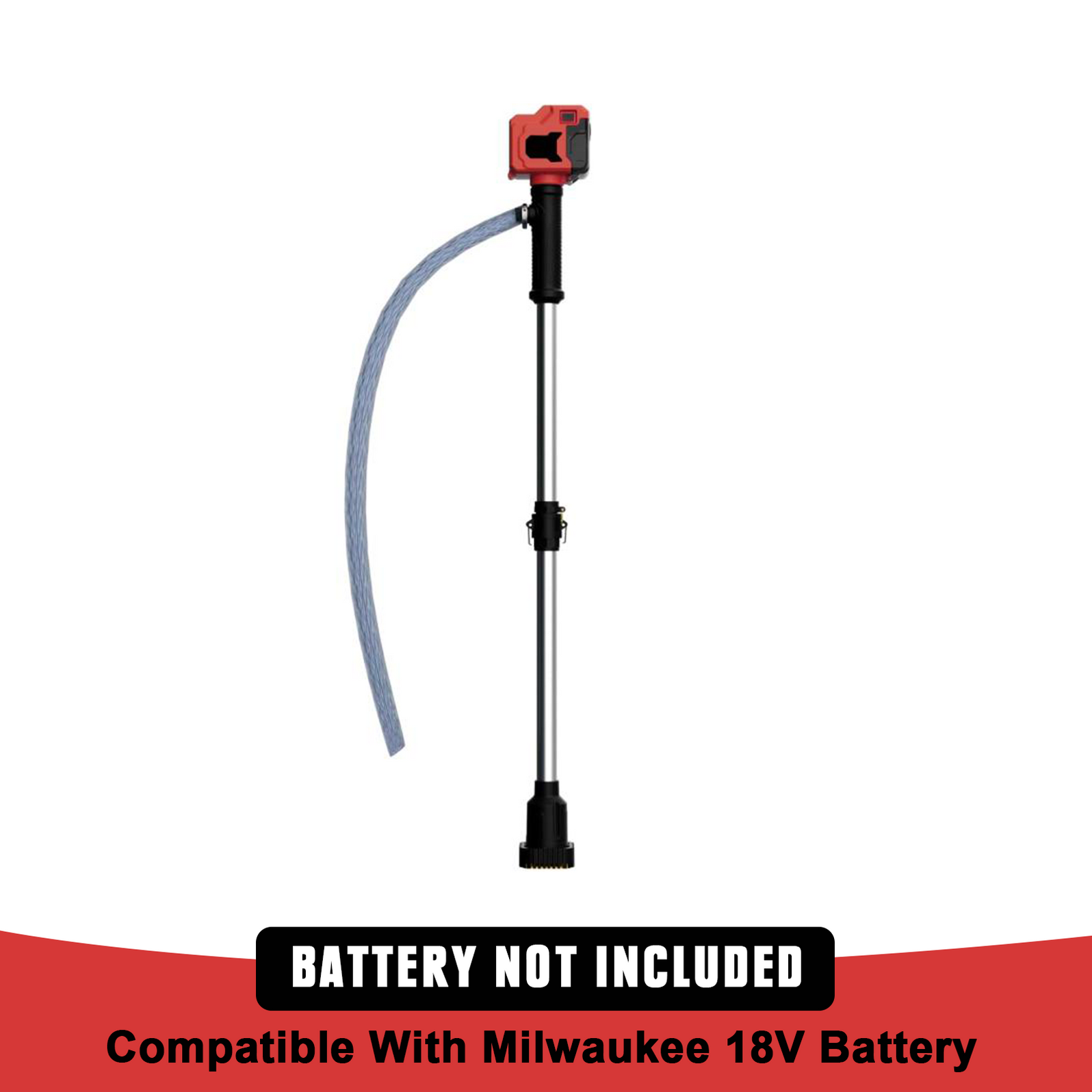 Mellif Cordless Stick Transfer Pump,Compatible with Dewalt 20V Battery ...